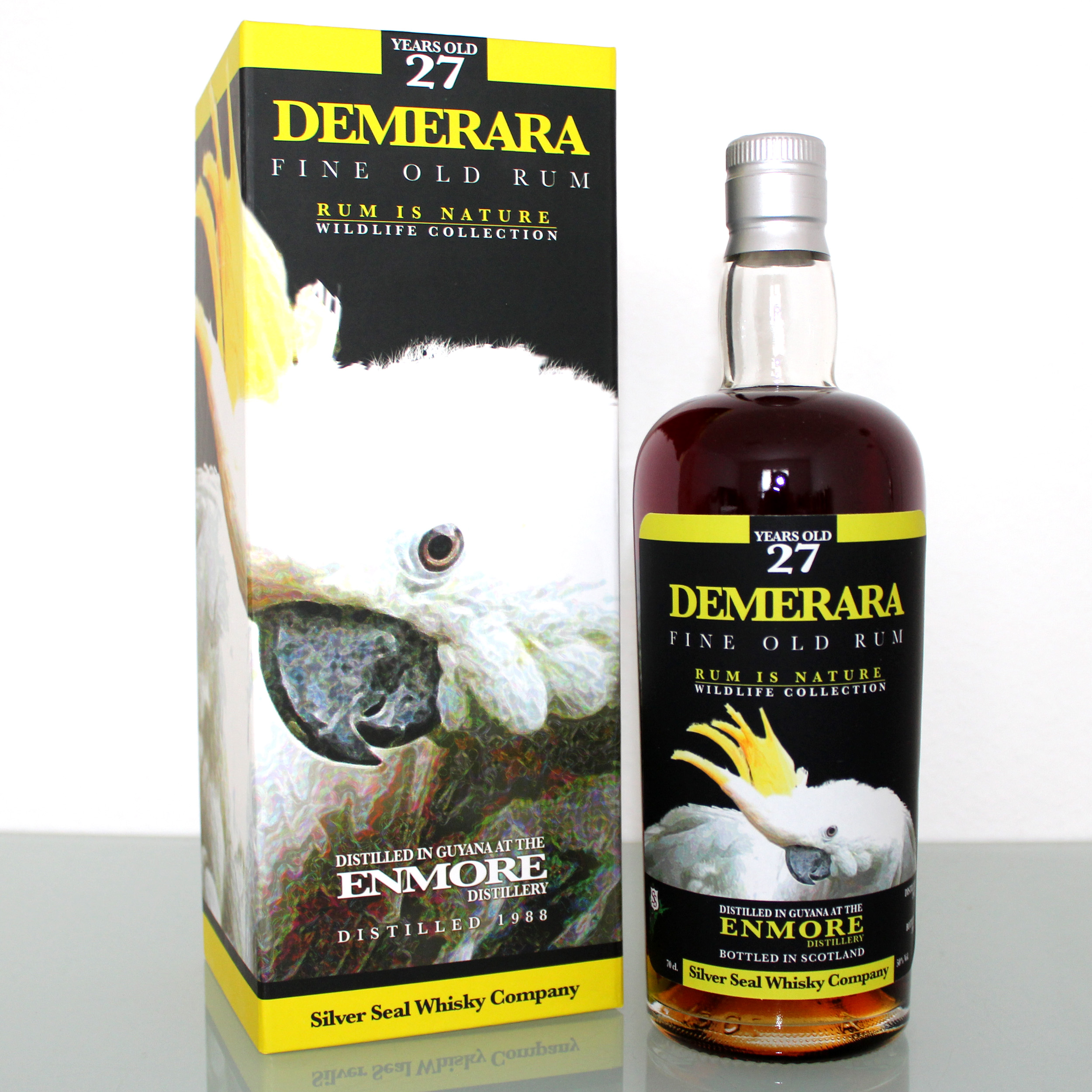 Enmore Demerara Rum Silver Seal 27 Years 1988 | Spirituosen Ankauf