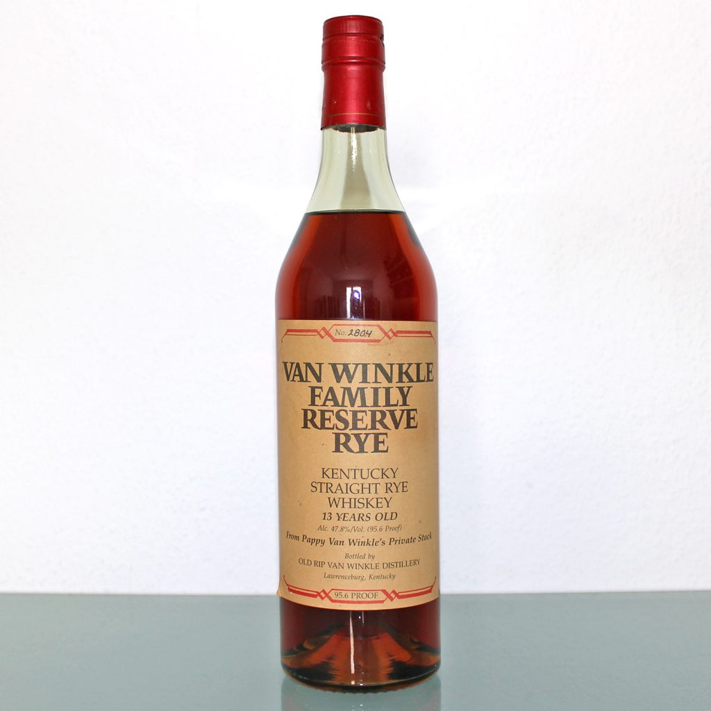 Van Winkle Family Reserve Rye 13 Years Whiskey | Spirituosen Ankauf
