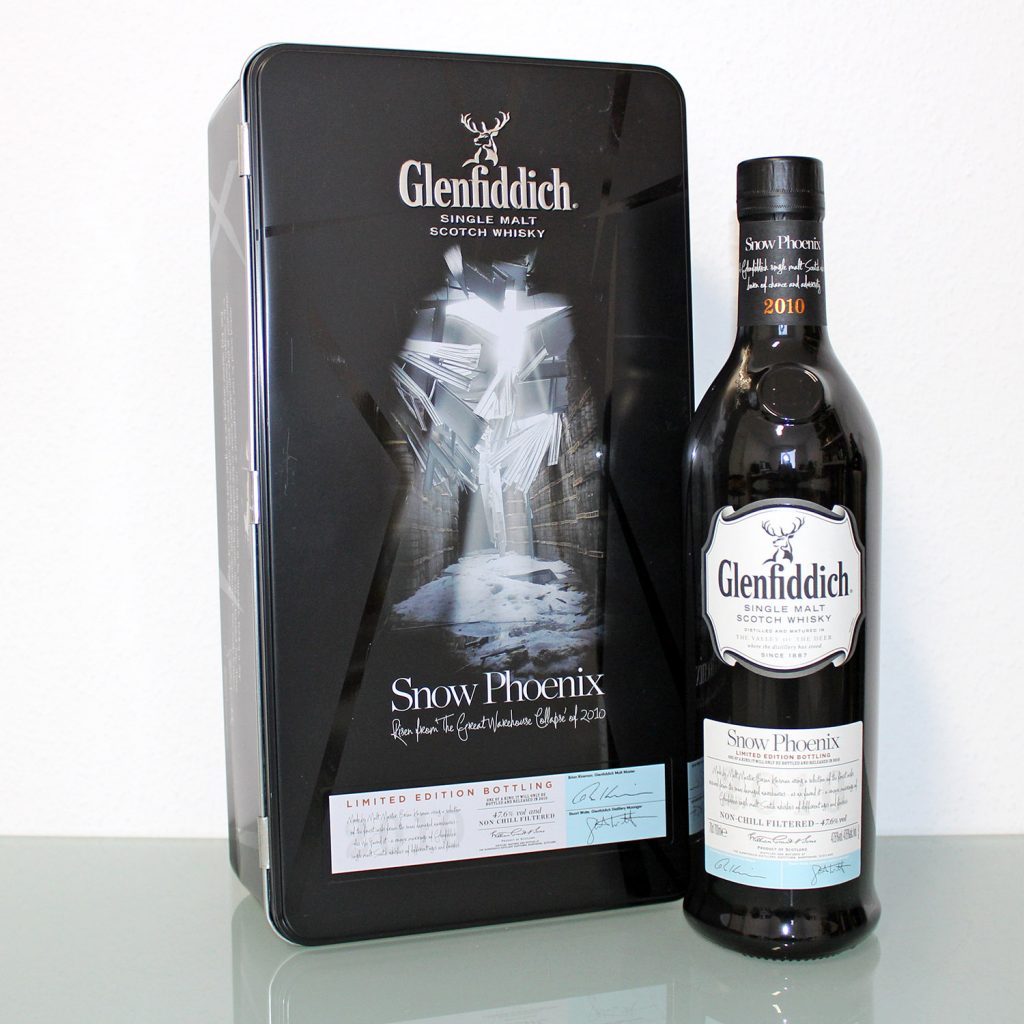Glenfiddich Snow Phoenix Whisky 2010 | Spirituosen Ankauf