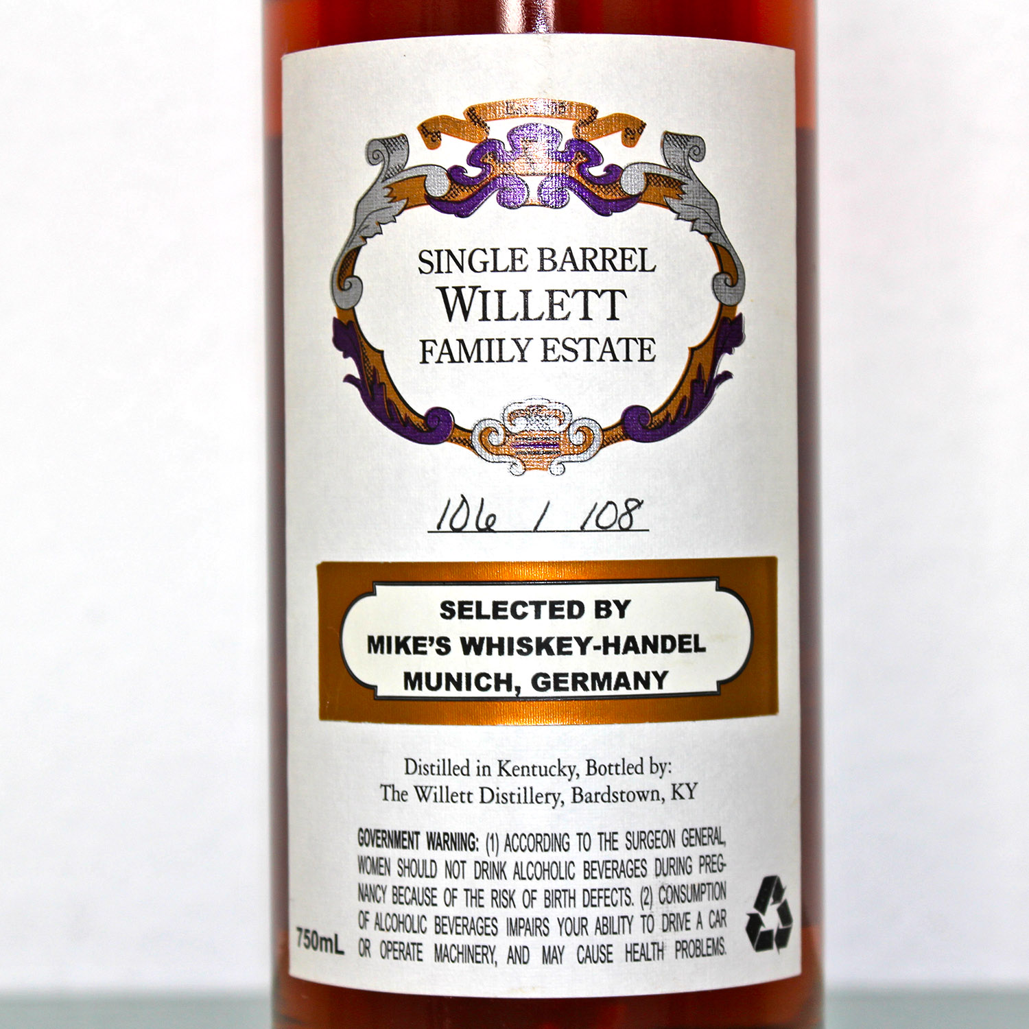 Willett Family Estate 17 Years Whiskey 138,2 Proof | Spirituosen Ankauf