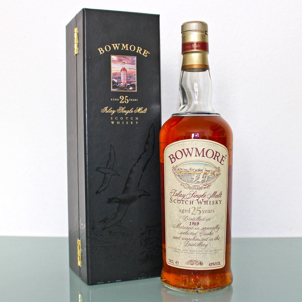 Bowmore 1969 25 Year Old Single Malt Whisky | Spirituosen Ankauf