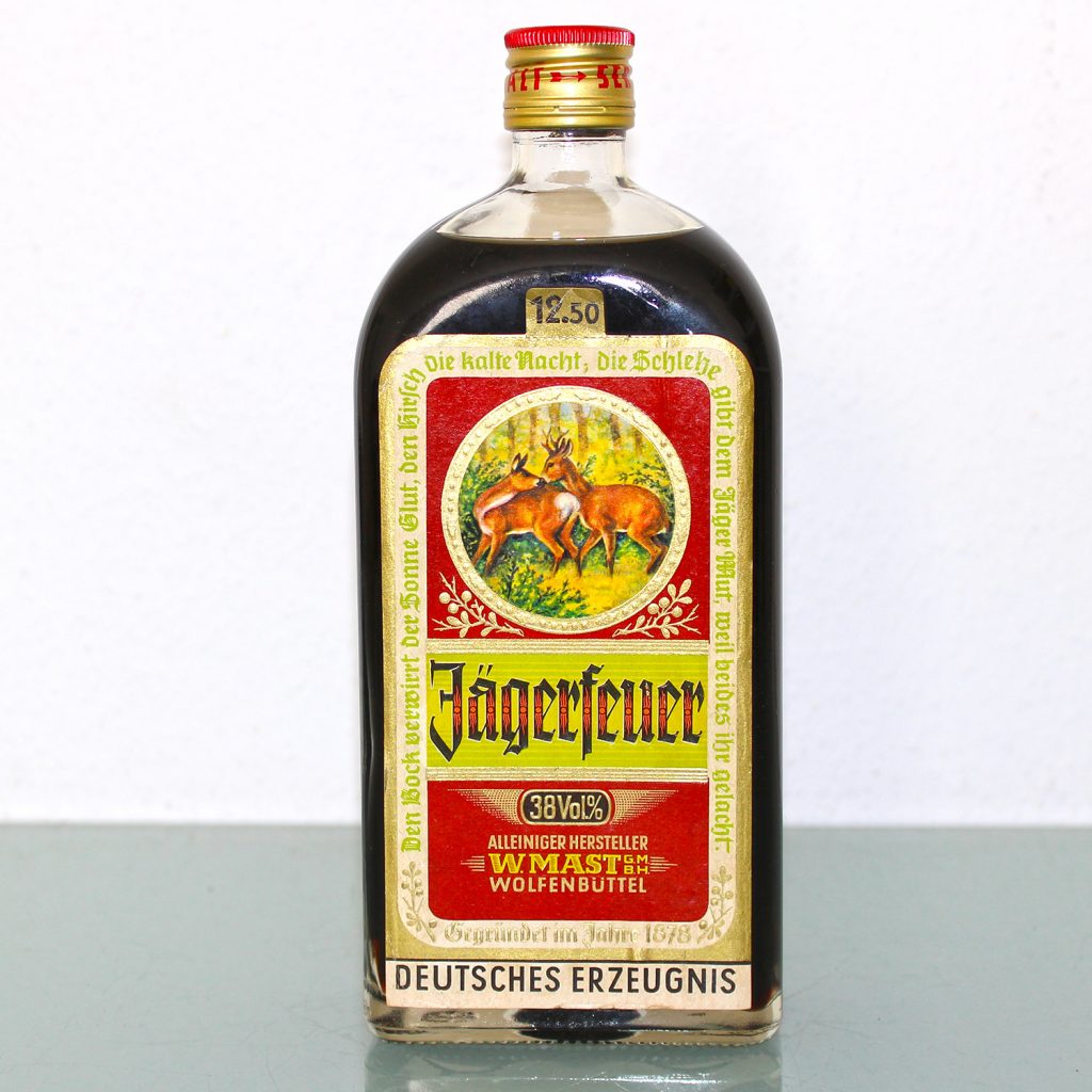 Jägermeister W. Mast Jägerfeuer | Spirituosen Ankauf