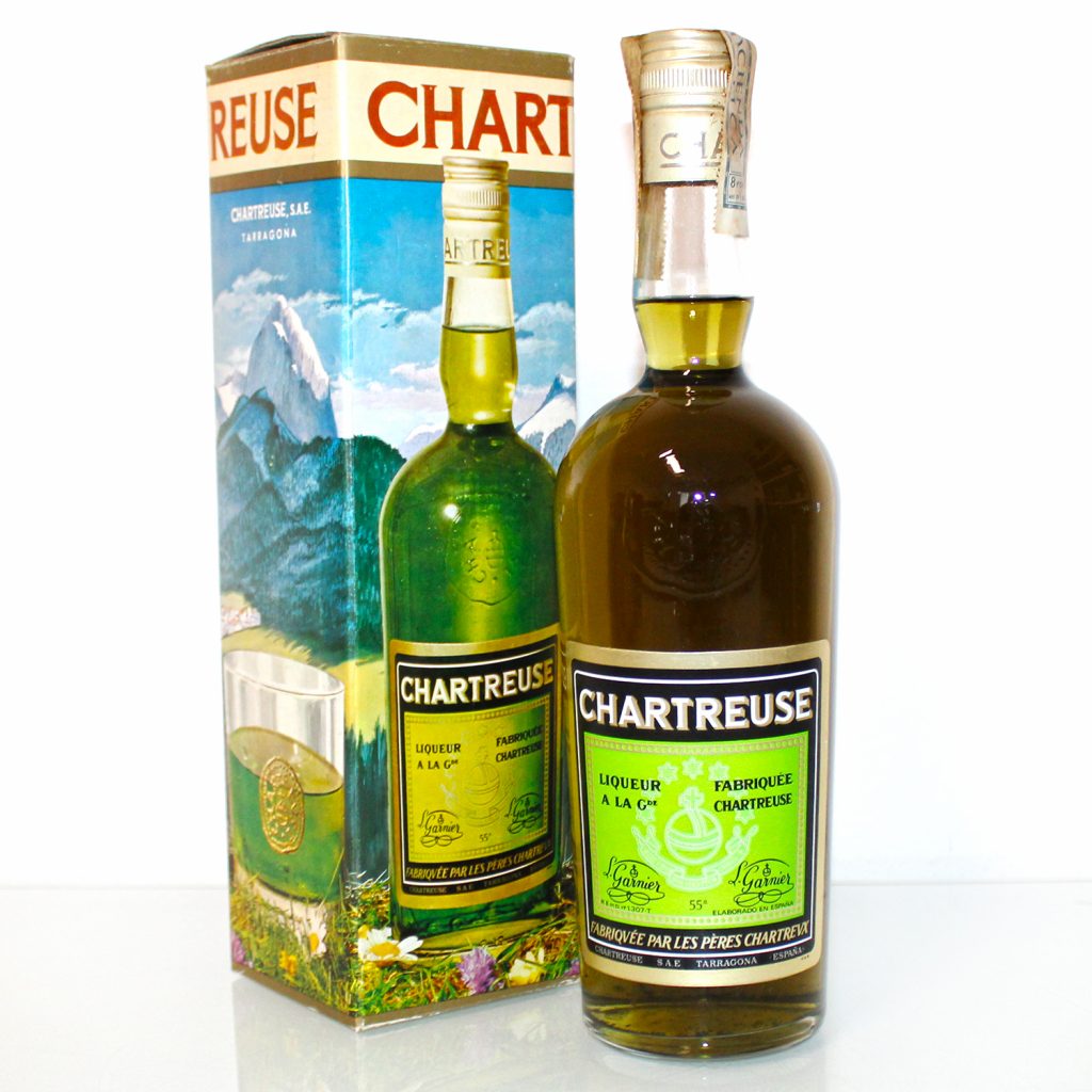 Chartreuse Grün Liqueur mit Box | Spirituosen Ankauf